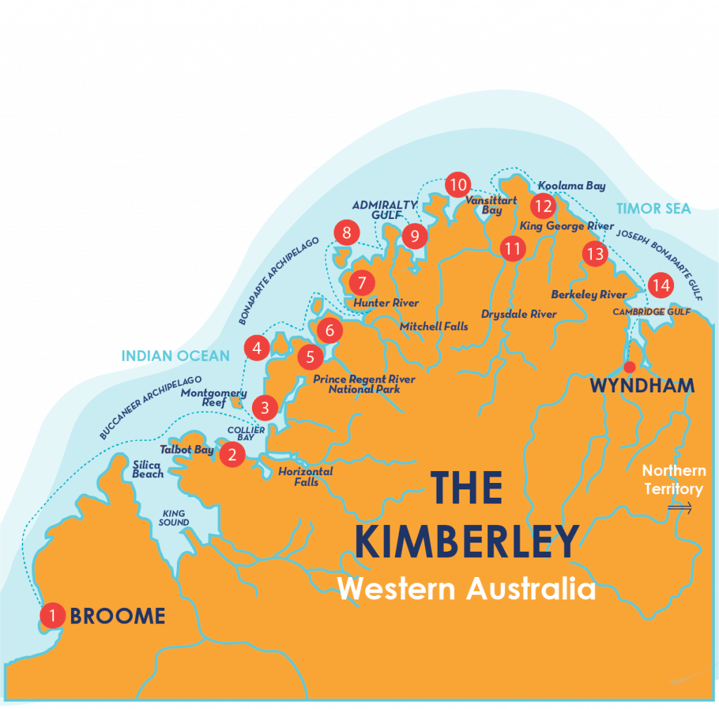 Kimberley Cruises | Eco Abrolhos