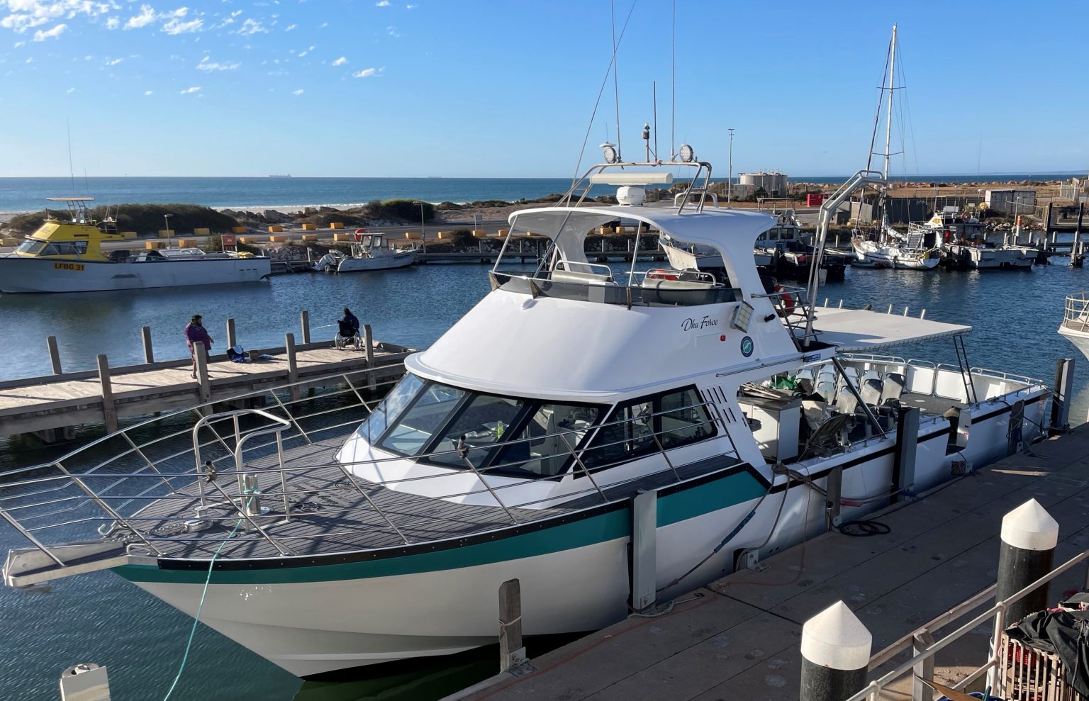 Eco Abrolhos Welcomes New 60 Foot Vessel "Dhu Force"